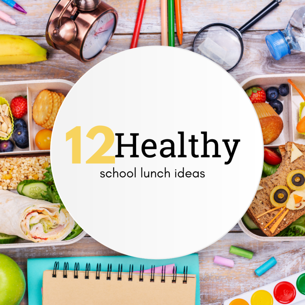 12 Easy & Healthy School Lunches - SACHI Bags